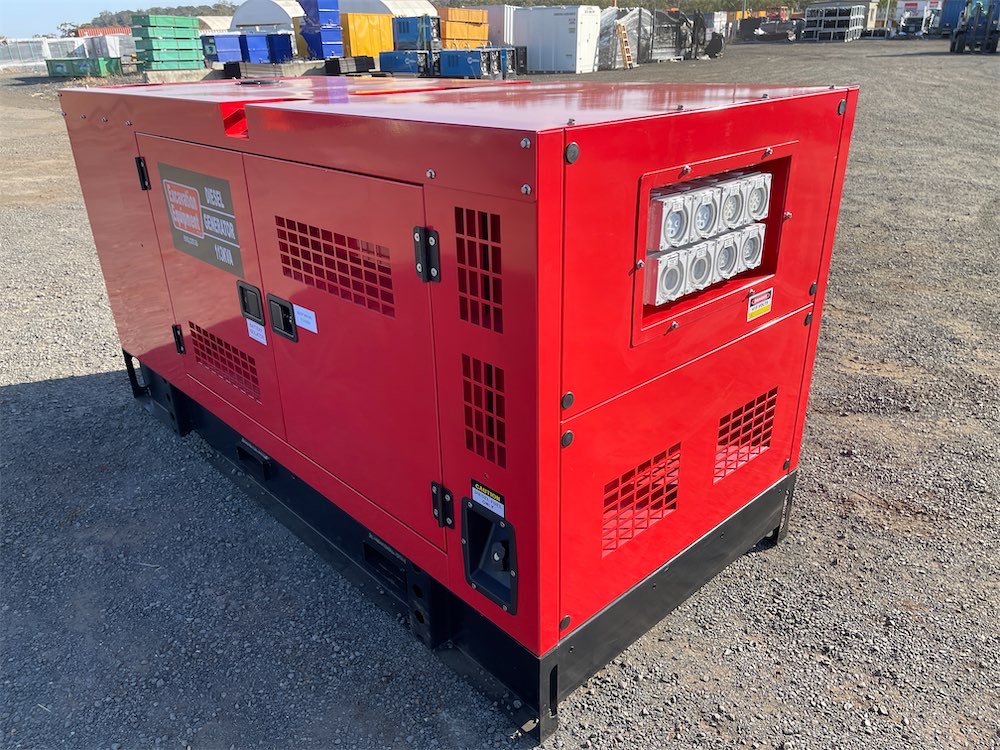 110kva Silenced Diesel Generator - Excavation Equipment