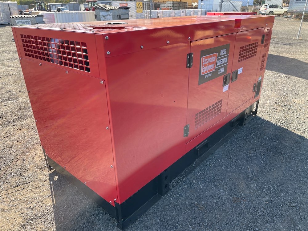 110kva Silenced Diesel Generator - Excavation Equipment