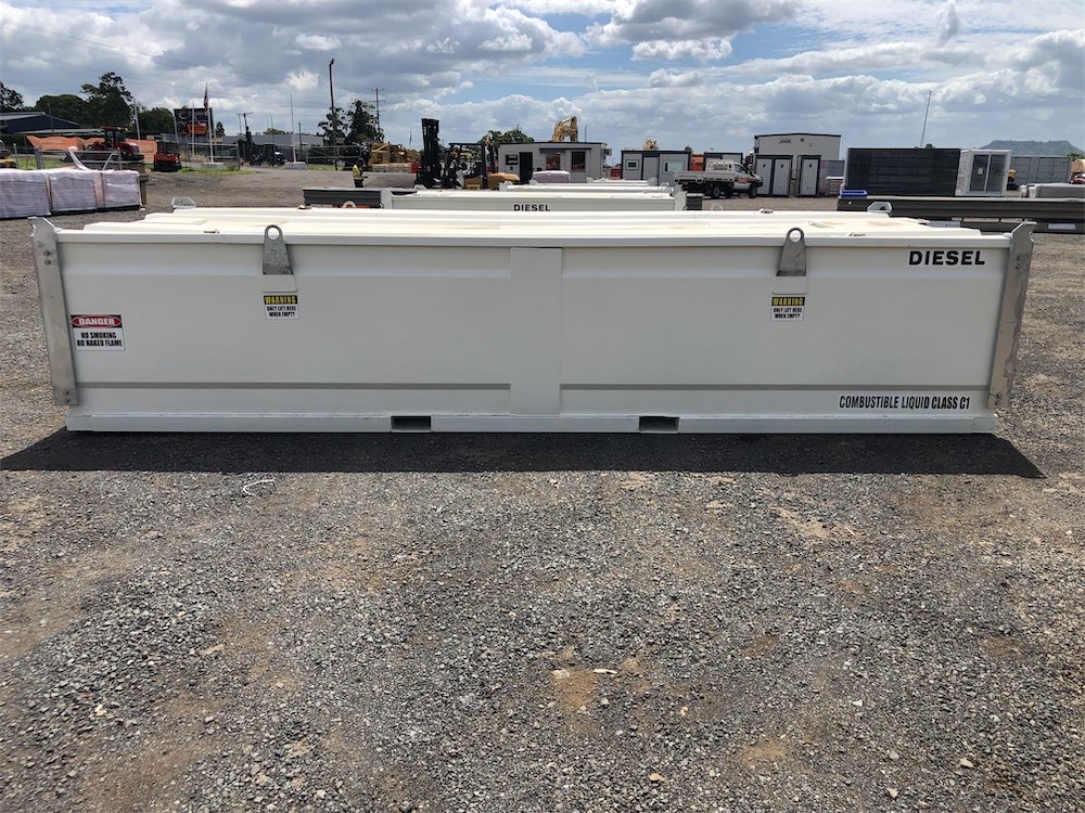 10,000L Bunded Fuel Storage Cell - Excavation Equipment